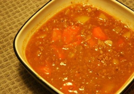 Hamburger Soup: Hearty, Seasonal, GAPS Friendly - Keeper of the Home
