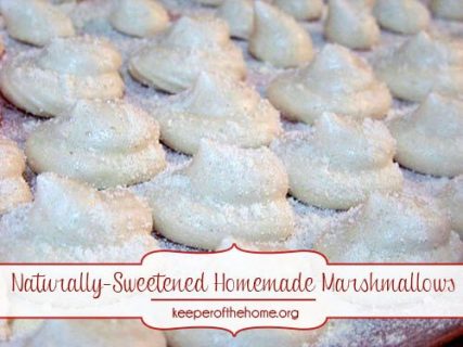 Naturally-Sweetened Homemade Marshmallows {A Fun Holiday Treat ...
