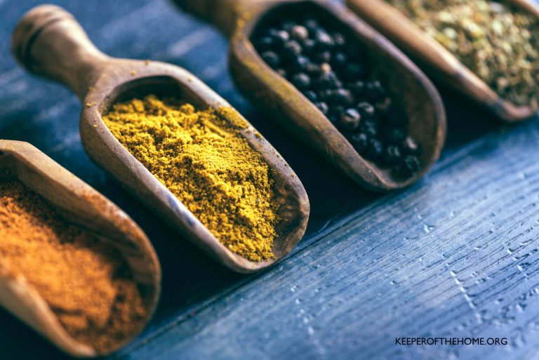12 Simple Homemade Spice Mixes - Keeper of the Home