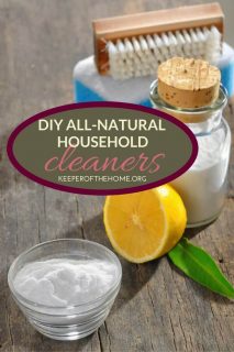 The Ultimate Guide to Homemade All-Natural Cleaning Recipes - Keeper of ...